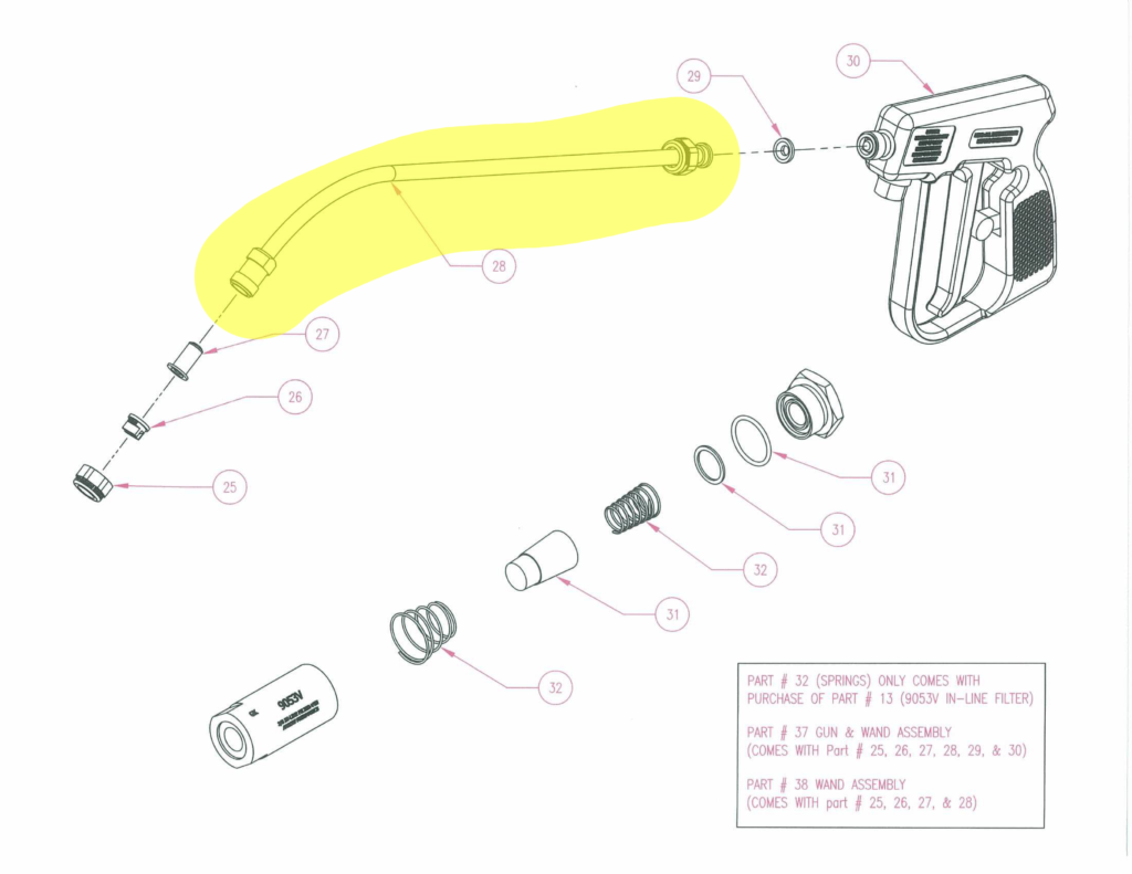 Form Oil Sprayer Part - Pipe Bushing - Part #9 - Del Zotto Concrete ...