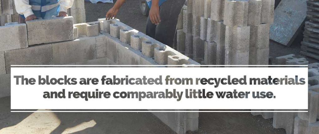 Self-Build Concrete Construction Blocks Cut Work Time in Half